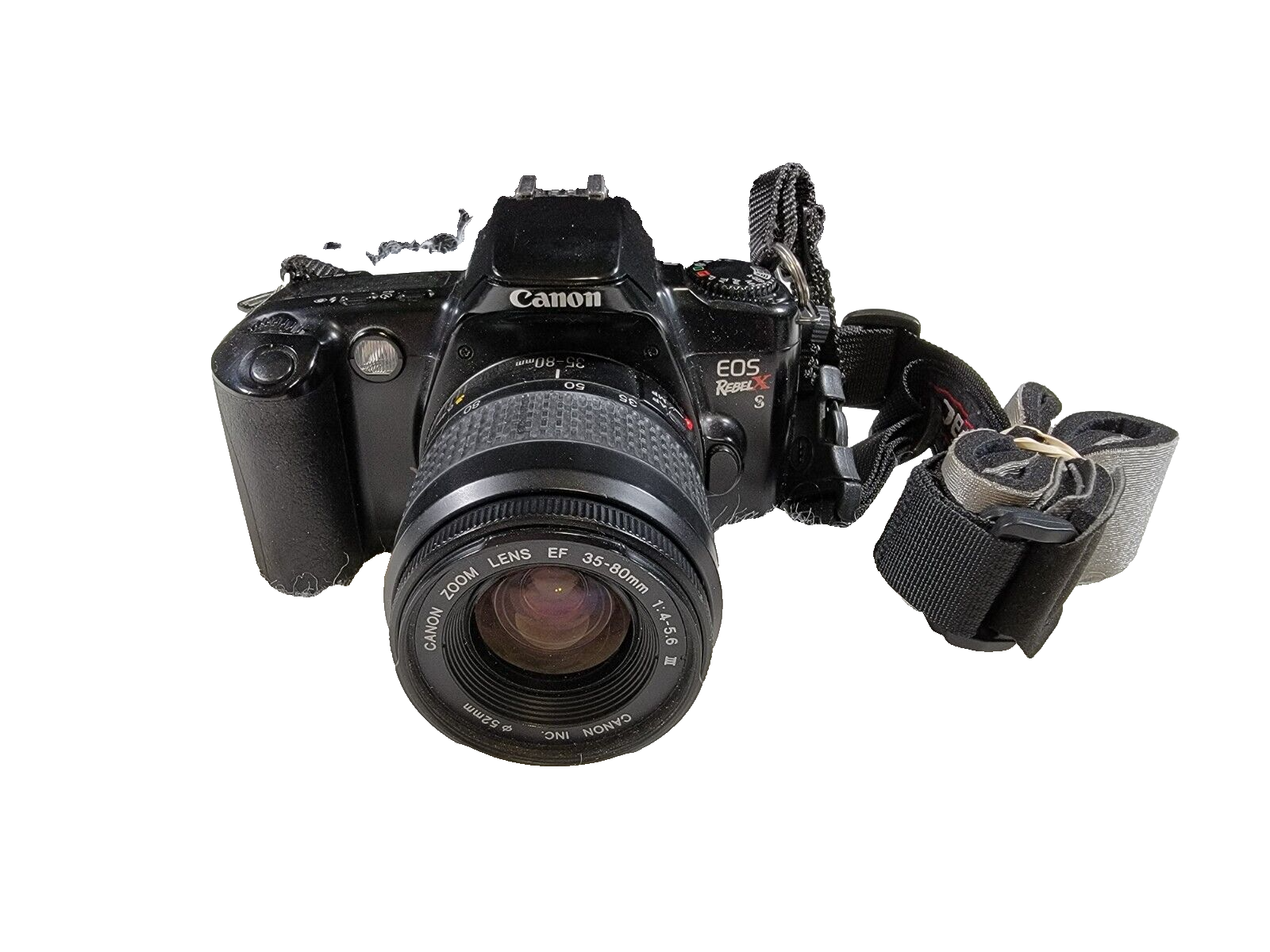 Canon EOS Rebel XS 35mm SLR Film Camera with 35-80mm Lens, Bundle ...