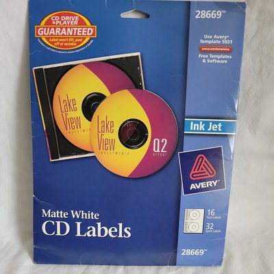 CD, DVD & Disk Labels - Avery 28669