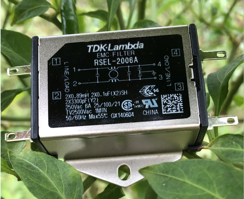 1pcs TDK-Lambda Power Line Filter 250VAC 6A RSEL-2006A | eBay