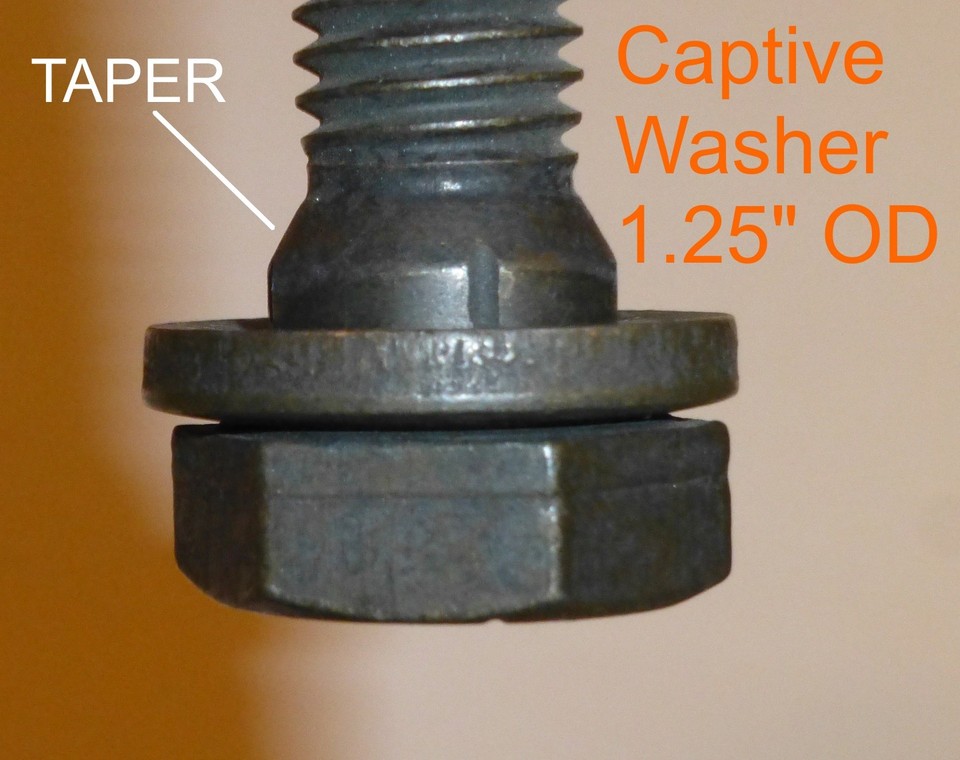 NOS MOPAR K-Frame Bolt / Screws A/B/E-Body Dodge Plymouth Dart Charger ...