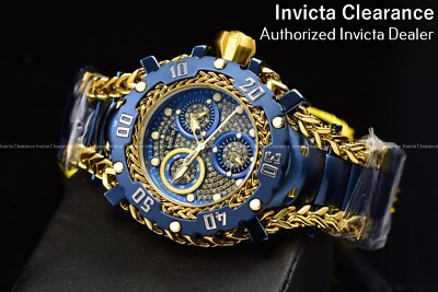 RARE Invicta Gladiator Diamond Blue Label Quartz Womens Watch 138 REAL ...