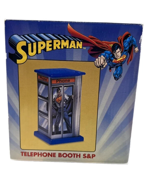 Superman Telephone Booth Comics