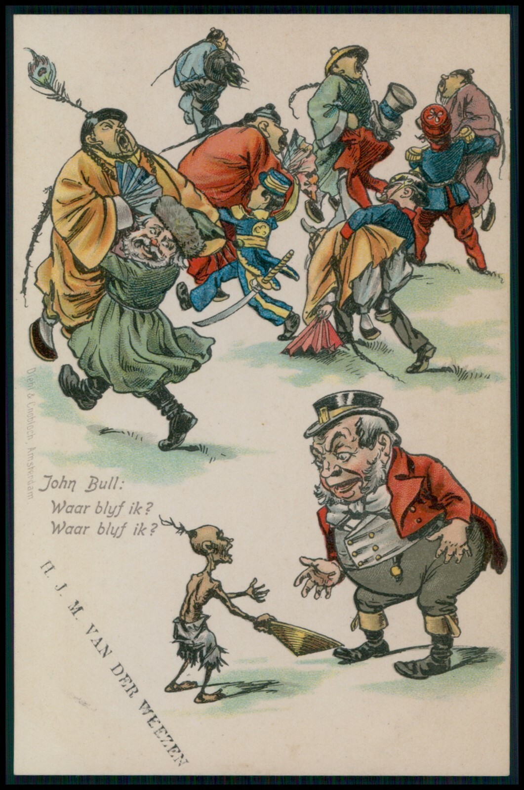 Boxer Rebellion Political Cartoon