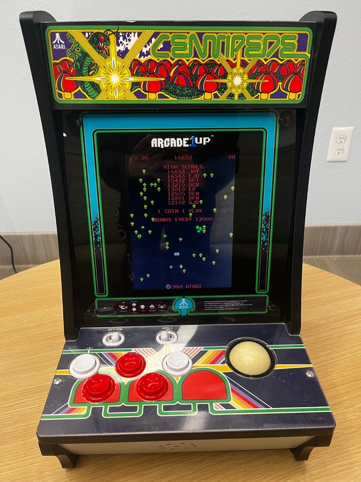 Arcade 1UP Countercade Centipede Video Game Fully Functional | eBay