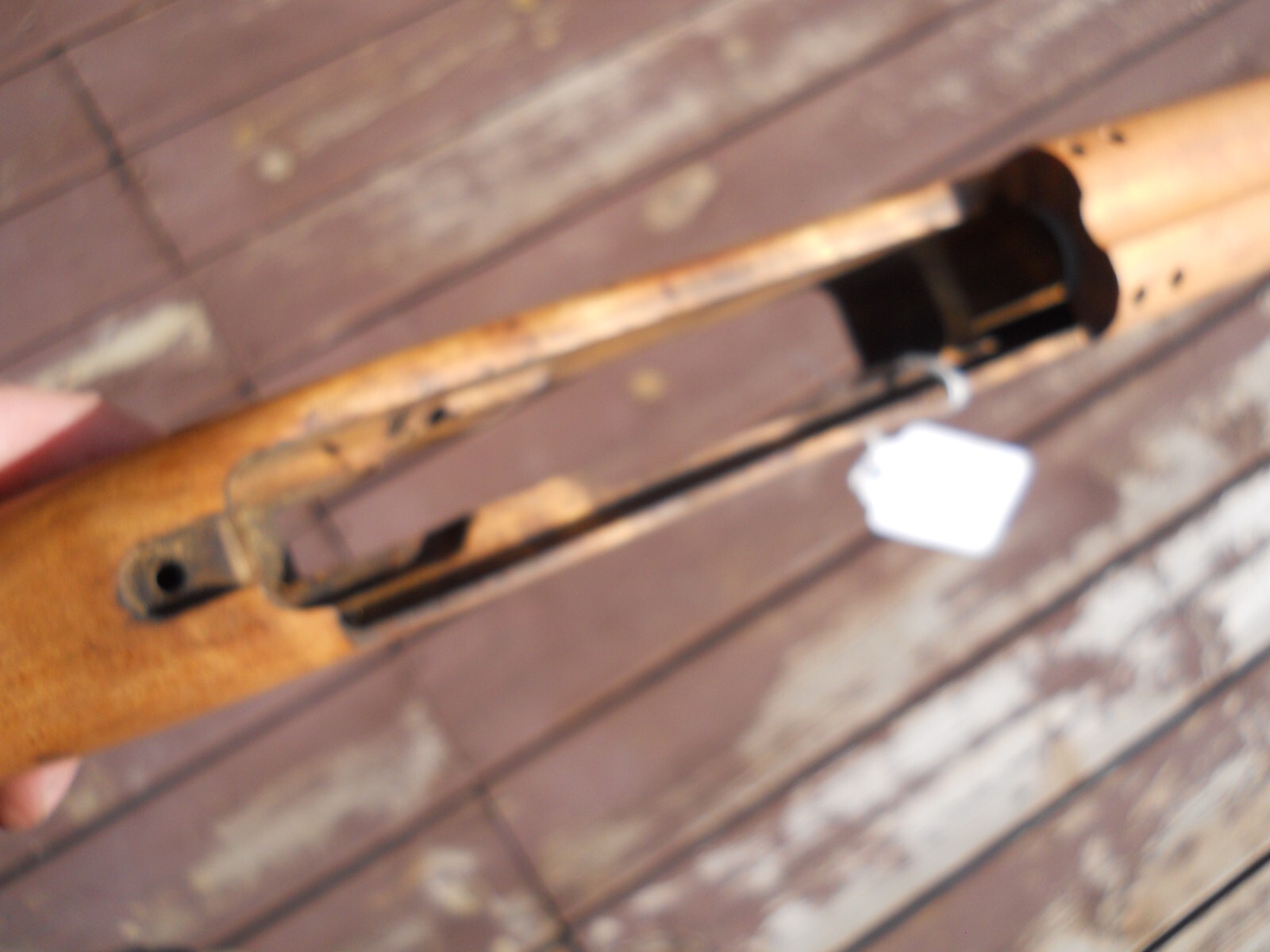 WWII M1 M-1 Carbine STANDARD PRODUCTS Type III 0val low Wood Stock ...