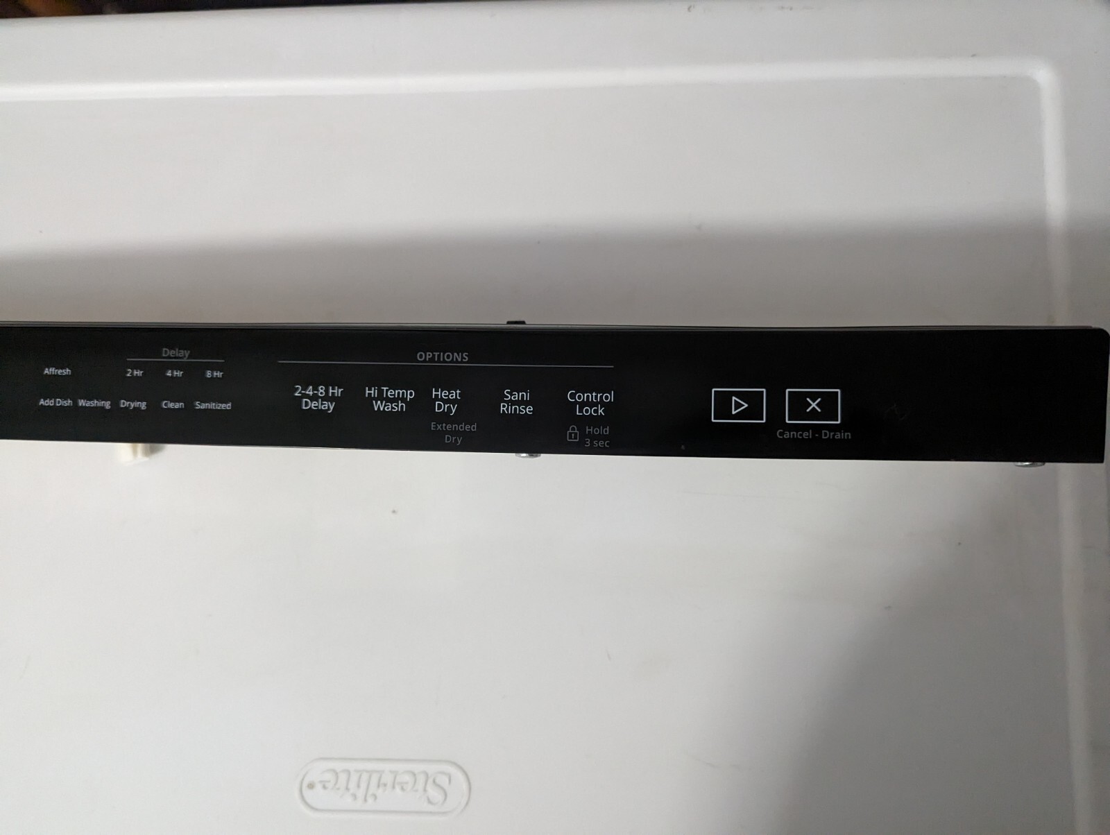 Whirlpool Dishwasher Control Panel ONLY W11093320C | eBay