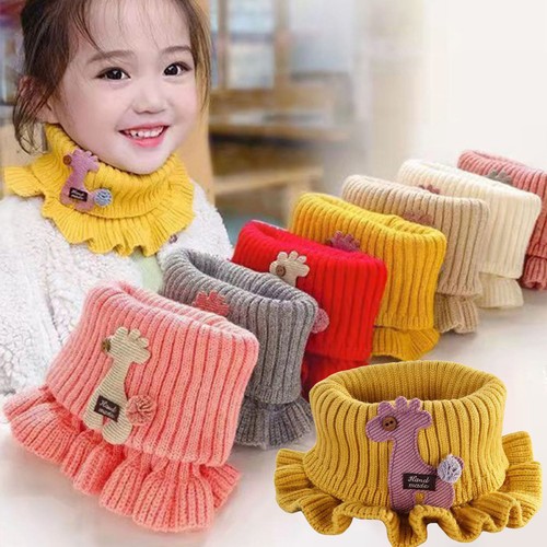 Neckerchief High Elasticity Cold Resistant Children Girls Neck Gaiter ...