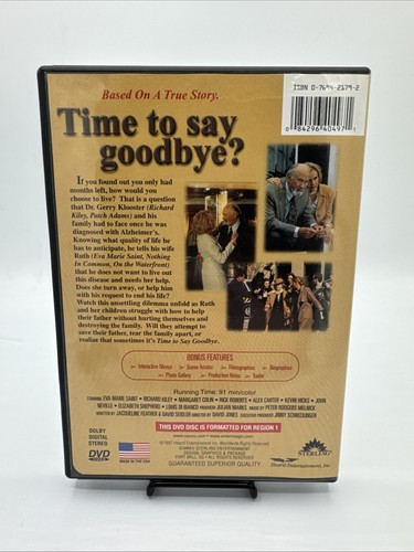 Time to Say Goodbye (DVD, 1997) 84296404971| eBay