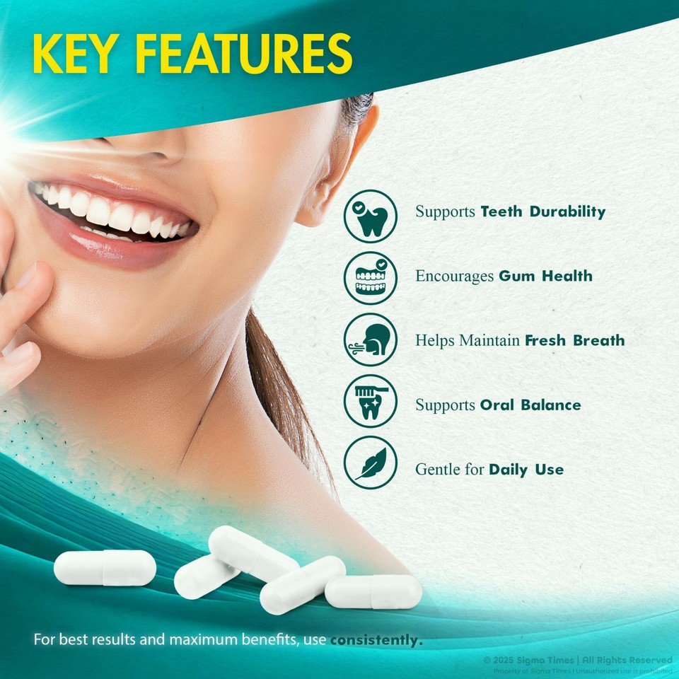 SynaDentix Capsules, Syna Dentix Oral and Dental Health Support - 5 ...