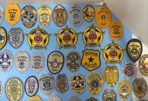 Lot Of 80 Texas Police SHERIFF ISD CONSTABLE ETC. Patches Nice Lot | eBay