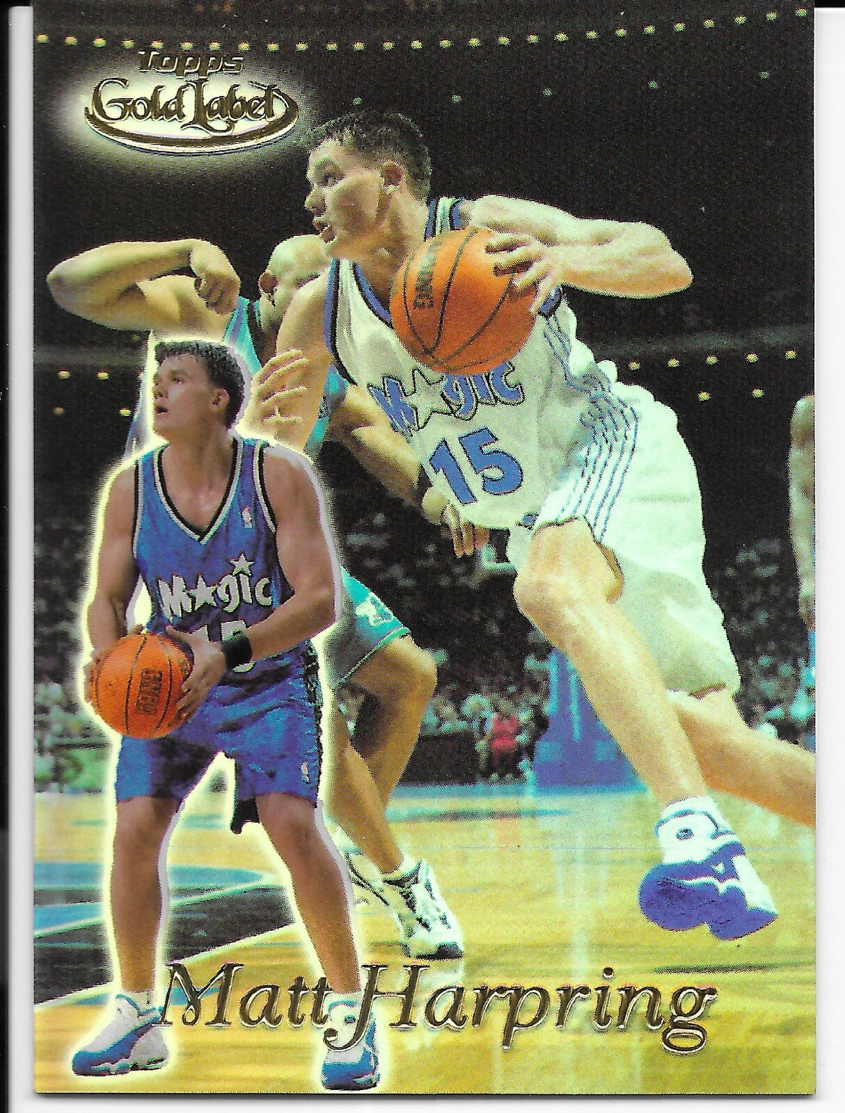1999-00 Topps Gold Label Class 1 Orlando Magic Basketball Card #12 Matt ...