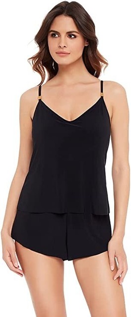 Magicsuit Women’s Swimwear DD Cup Solid Mila Romper One Piece Black Size 8 for sale online | eBay