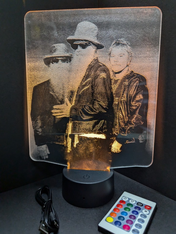 ZZ Top Large L.E.D. Sign Display | eBay