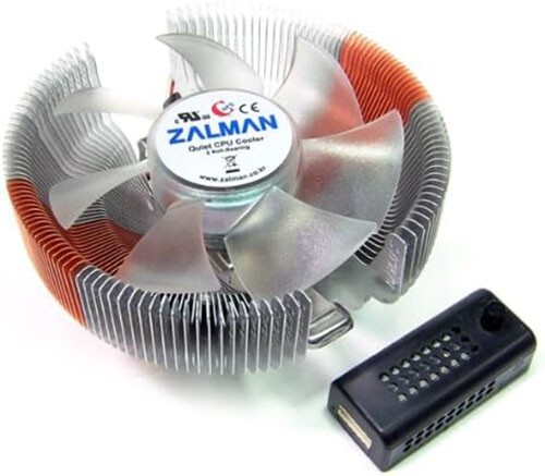 Zalman Computer Noise Prevention System Silent Fan Pure Copper Heatsink ...