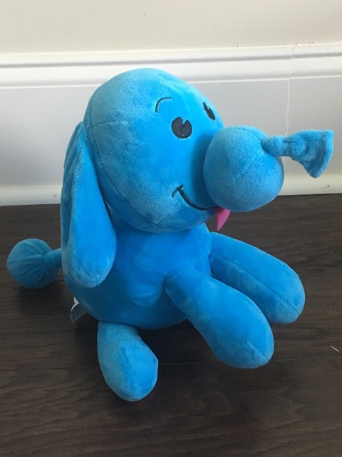Kids Preferred Blue Elephant Balloon Animal Plush Stuffed Animal 2014 ...