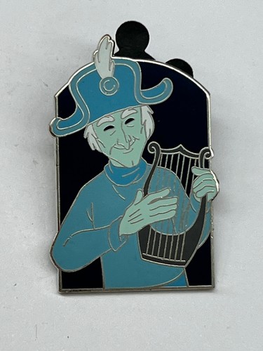 HARP PLAYING GHOST Pin Haunted Mansion 50th Graveyard Mystery Disney | eBay