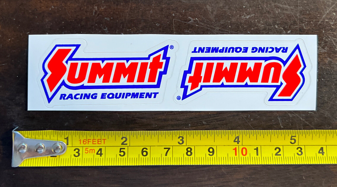 2 SUMMIT racing decals stickers drags nhra offroad hotrods lsfest ...