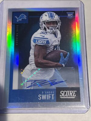 Deandre swift chronicles Silver Auto #71/75 🔥🔥mint Card 🔥🔥 | eBay UK