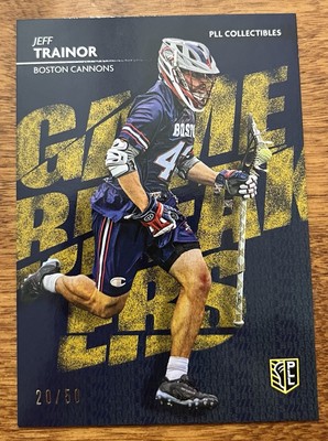 2025 Fieldside PLL Lacrosse Game Breakers Jeff Trainor Gold /50 | eBay