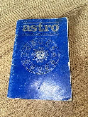 Astro By Kosmos The Personal Astrological Computer 1979 Manual | eBay