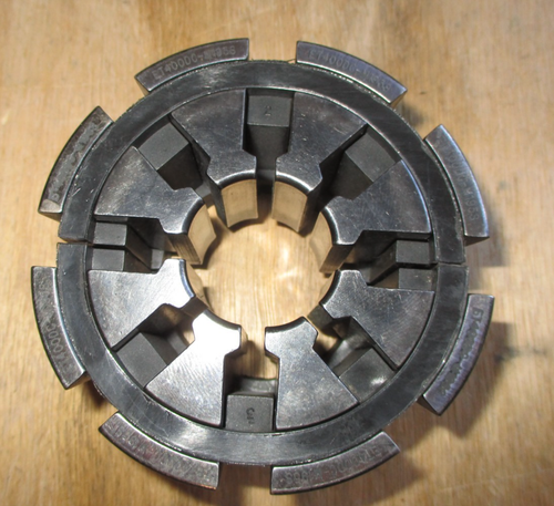 WEATHERHEAD HYDRAULIC HOSE CRIMPER DIE SET # ET400DC-195S 3/8" COLLET ...