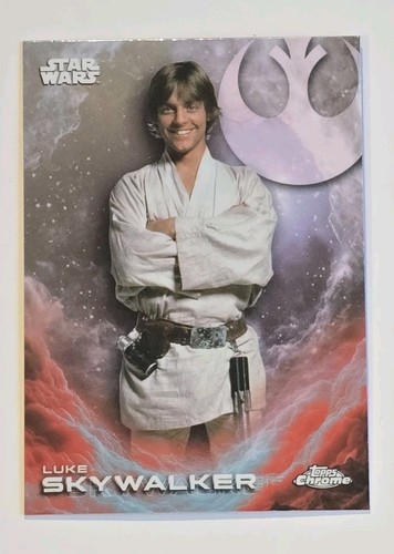 2025 Topps Chrome Star Wars Luke Skywalker Variation CE-36 | eBay