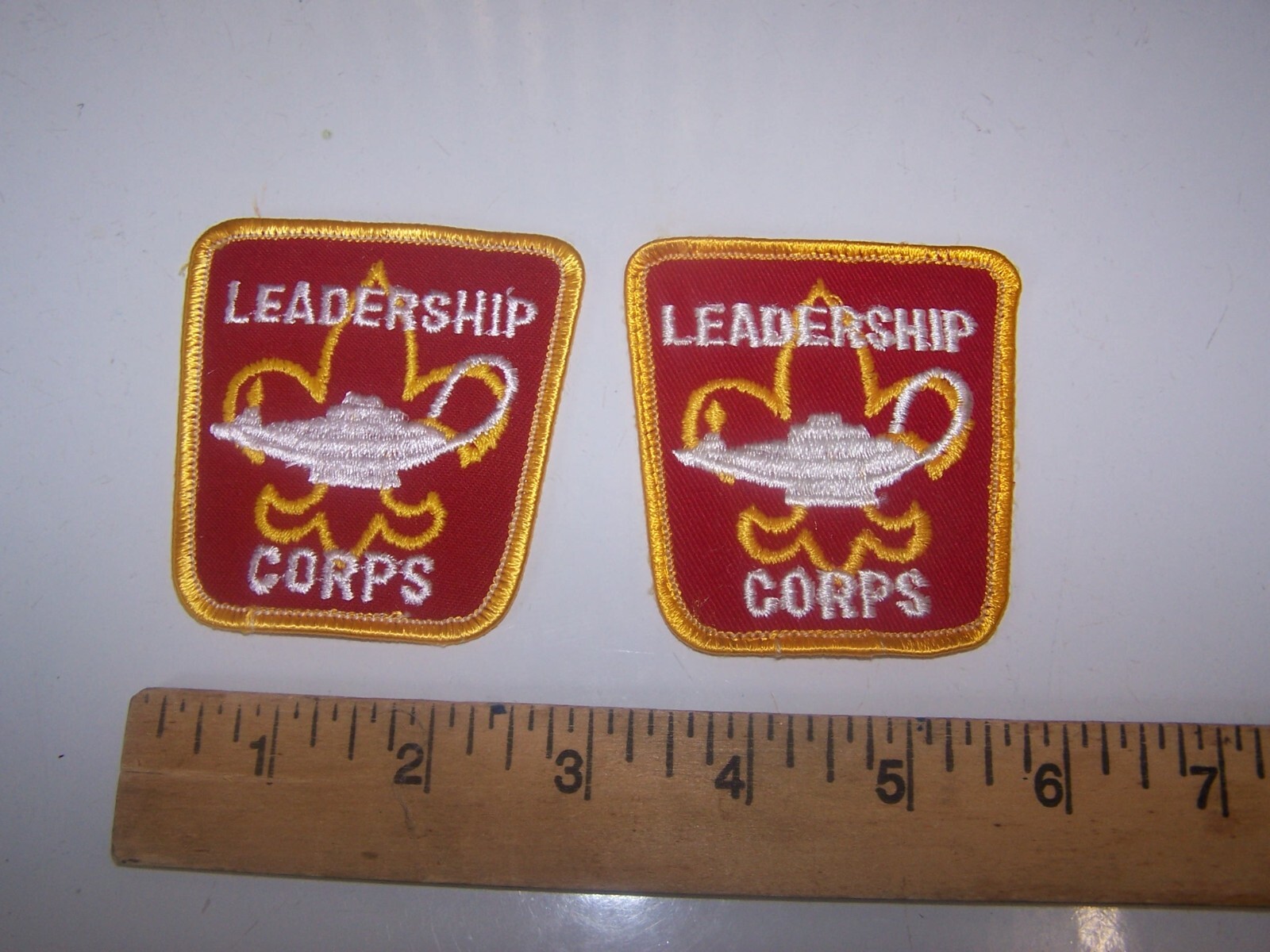 2 Vintage BSA Boy Scouts LEADERSHIP CORPS Patches | eBay