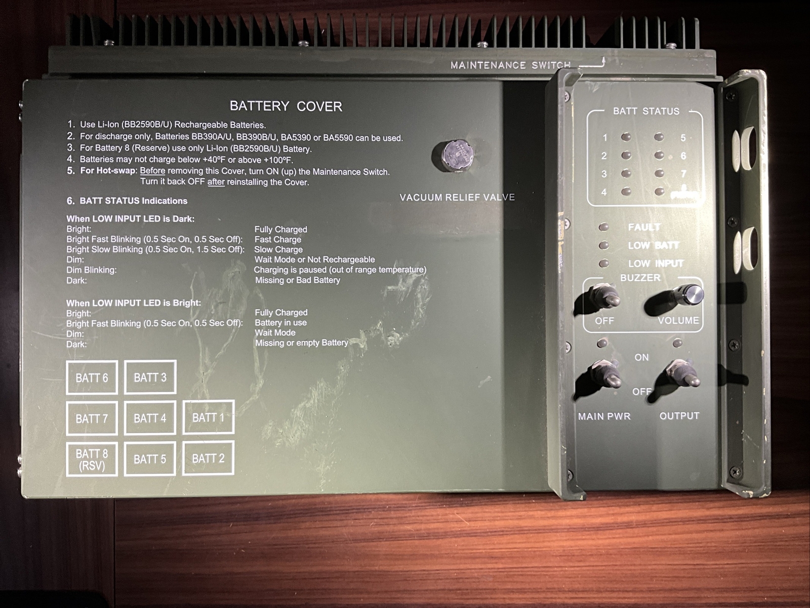 US Military Surplus Surveying Battery Case NSN: 6130-01-604-1361 PN ...
