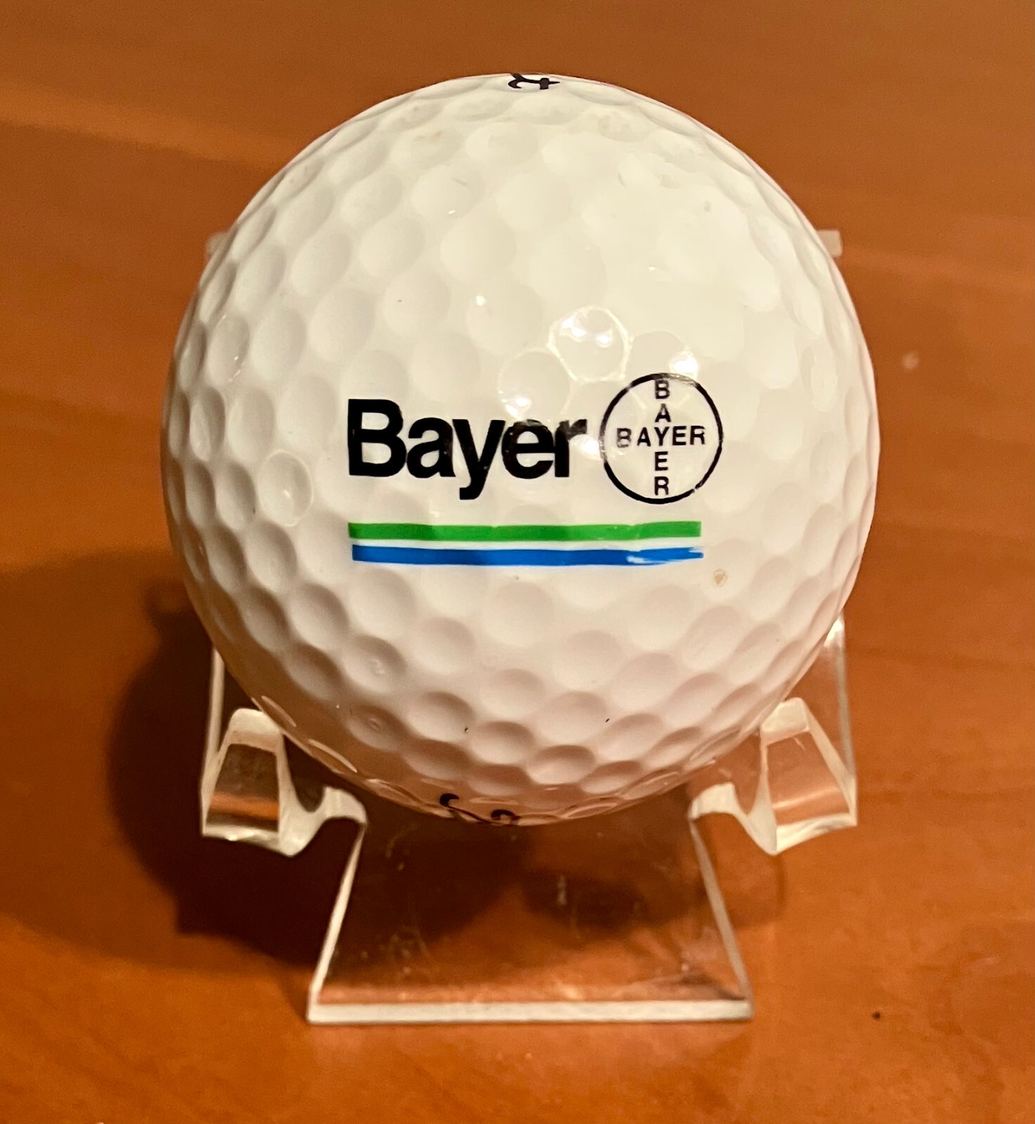 Vintage Bayer Pharmaceutical Company Advertising Logo Golf Ball | eBay