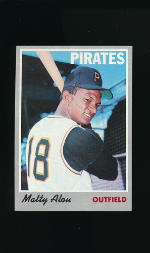 1970 Topps #30 Matty Alou * Outfield * Pittsburgh Pirates * EX-MT * | eBay