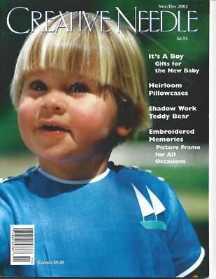 Creative Needle Magazine Nov/Dec2002, Heirloom Pillowcases,Gifts for ...