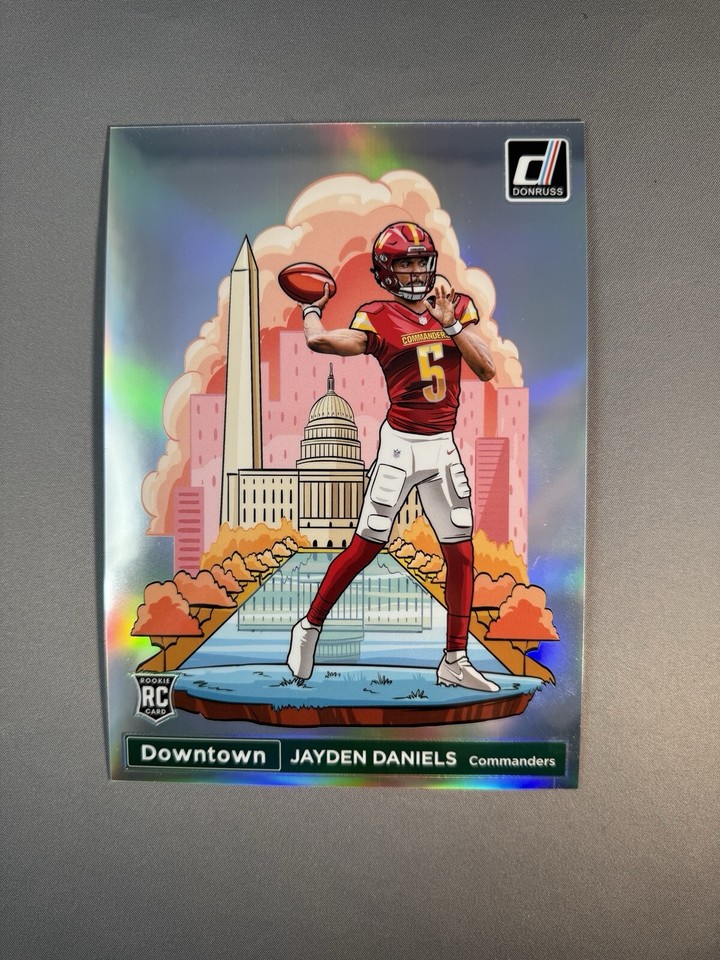 Caleb Williams Jadyn Daniels Bo Nix Jumbo Downtown Rookie Lot Bears ...