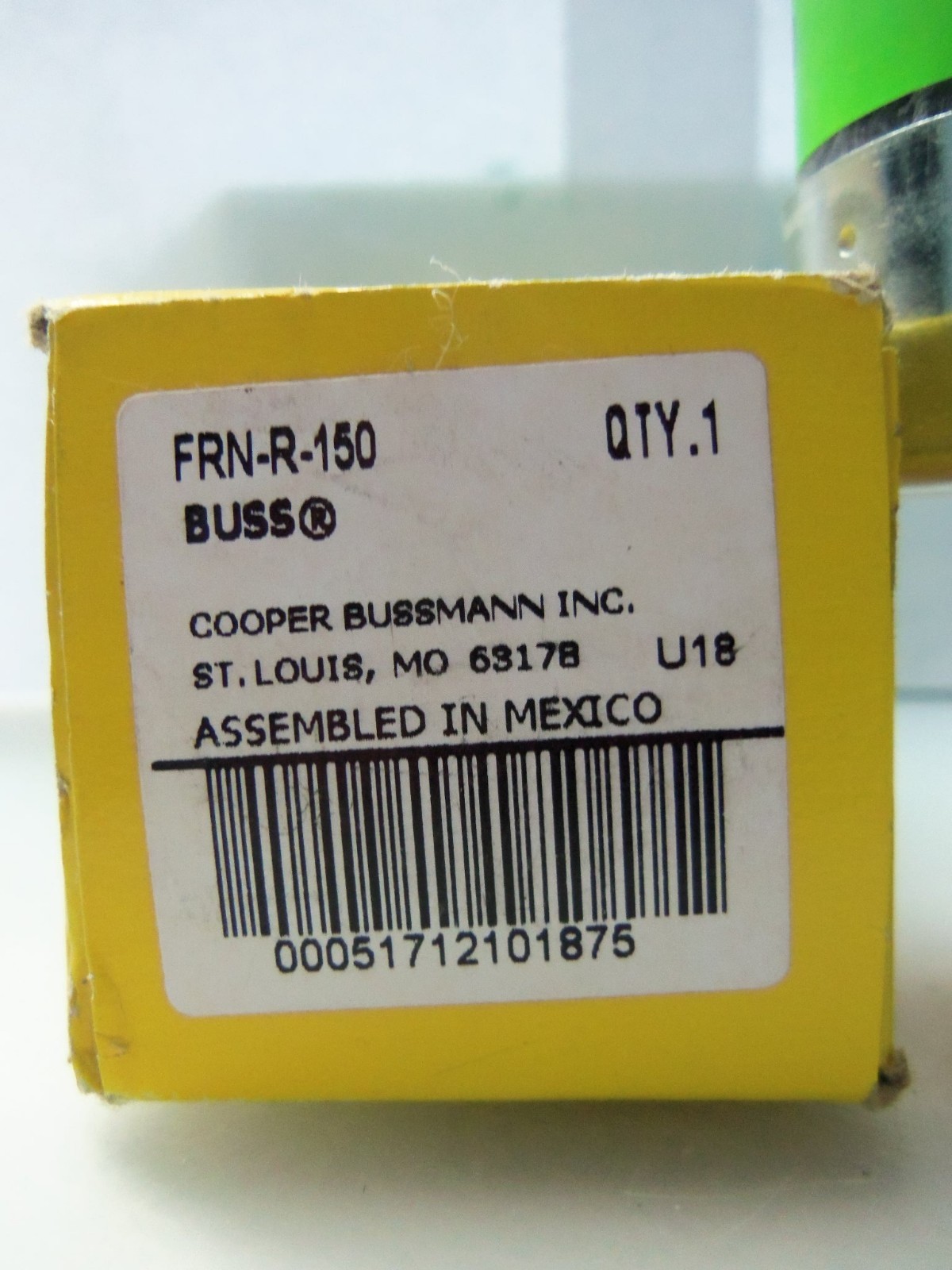 New Bussmann Fusetron FRN-R-150 150 Amp Fuse 250V Energy Efficient ...