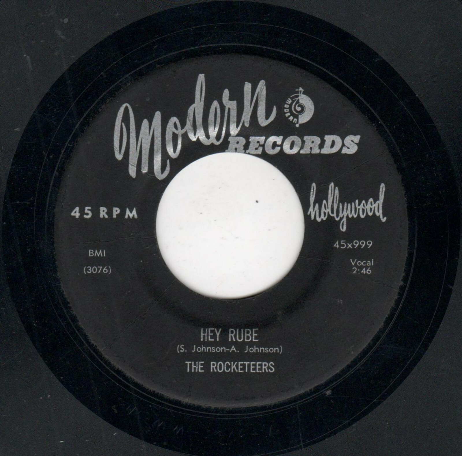 DOOWOP-ROCKETEERS-HEY RUBE/TALK IT OVER BABY-MODERN 999 | eBay