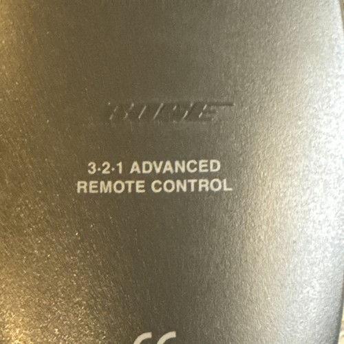Bose 321 OEM Remote Control for AV 3-2-1 Media Center Series II & III ...