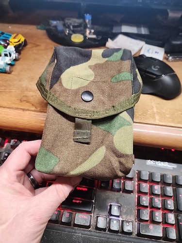 Vintage USGI Woodland Camo Alice LC1 General Purpose Pouch Snap Closure ...
