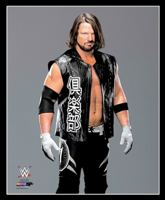 WWE AJ STYLES OFFICIAL LICENSED 8X10 WRESTLING PHOTO AUTHENTIC PHOTO ...