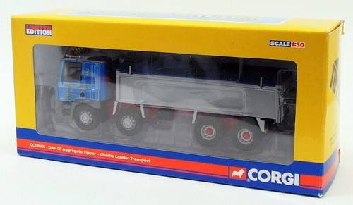 Corgi 1/50 Scale Model Truck CC13605 - DAF CF Aggregate Tipper ...
