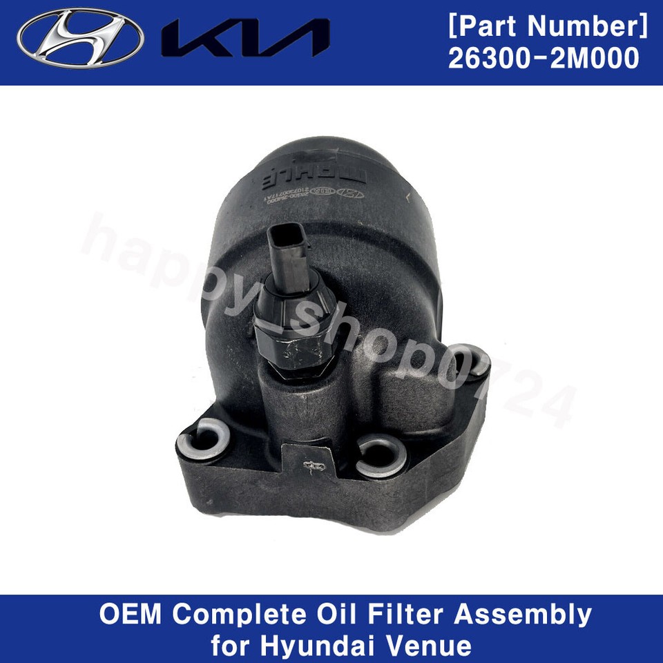 263002M000 OEM Oil Filter Housing for Hyundai Venue Accent 2020-2023 | eBay