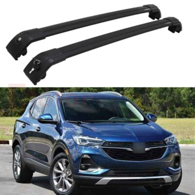 US Stock For Buick Encore 2013 - 2022 Black Lockable Cross Bars Roof ...