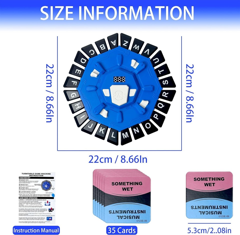 Multiplayer Word Board Games for Teens and Adults 2–8 Players Quick ...