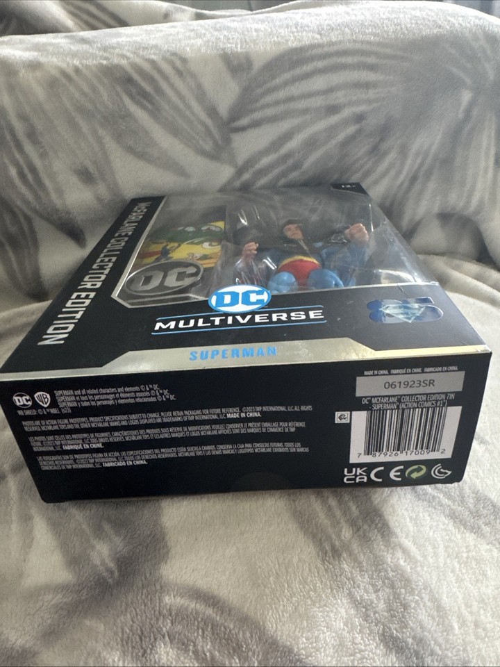 NEW - McFarlane DC Multiverse SUPERMAN ACTION COMICS #1 7" -- sealed in ...