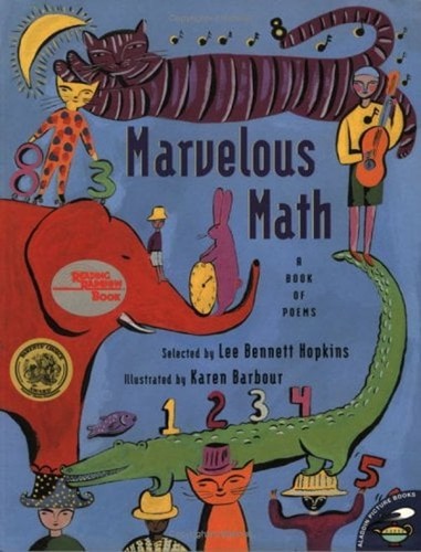 Marvelous Math : A Book of Poems Picture Book 9780689844423| eBay