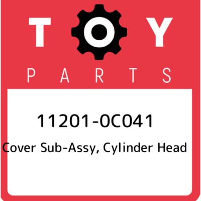 11201-0C041 Toyota Cover sub-assy, cylinder head 112010C041, New ...