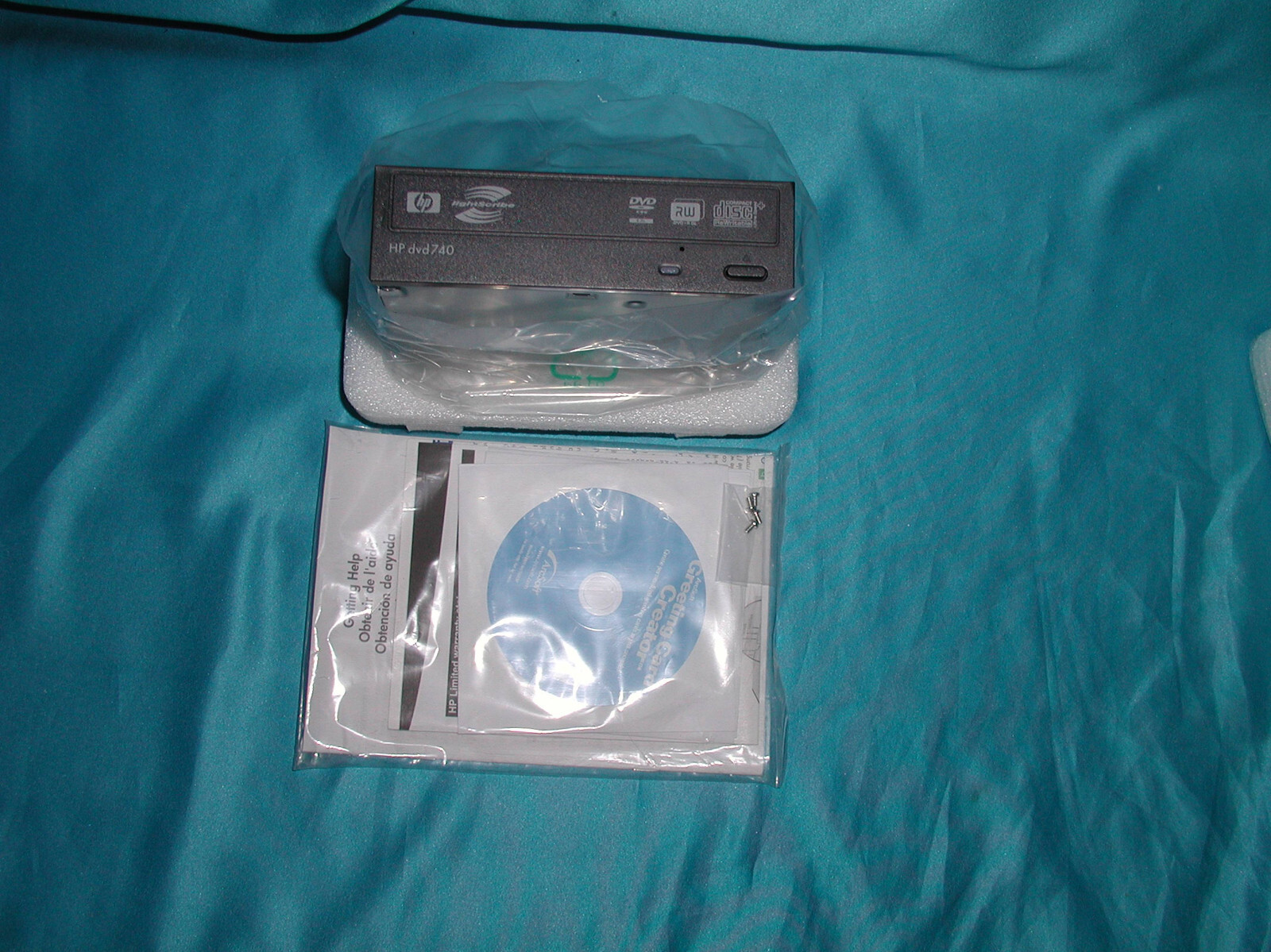 HP dvd740i DVD Writer Double Layer LightScribe Drive “Great Find” Super ...
