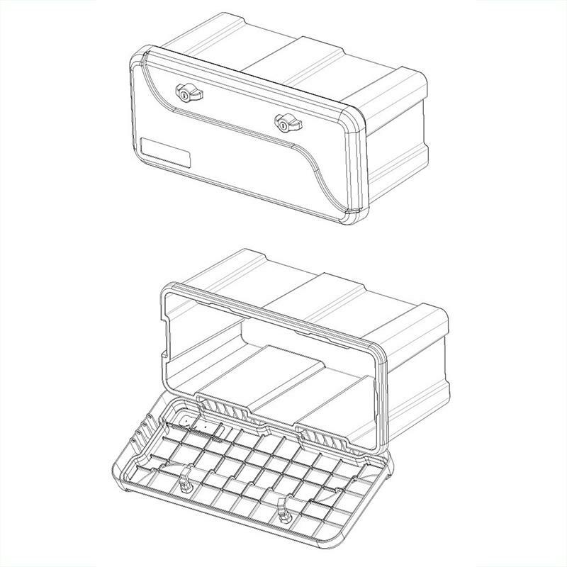 Daken ToolBox Storage Locker HGV, Truck Tool Box Side Locker Daken Just ...