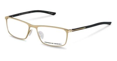 NEW Porsche Design P 8287 D Gold Eyeglasses, Porsche 8287 D, 56mm | eBay