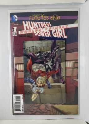 The New 52! Huntress/Power Girl: Futures End #1 3D Cover/Free Shipping ...