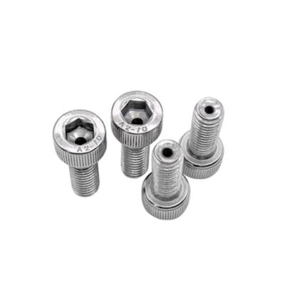 M2.5 SUS304 Steel Allen Hollow cylindrical head screws Through Hole ...