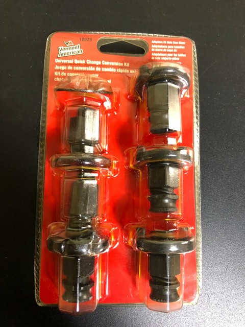 Vermont American 18628 Universal Quick Change Conversion Kit 9/16"-6 ...